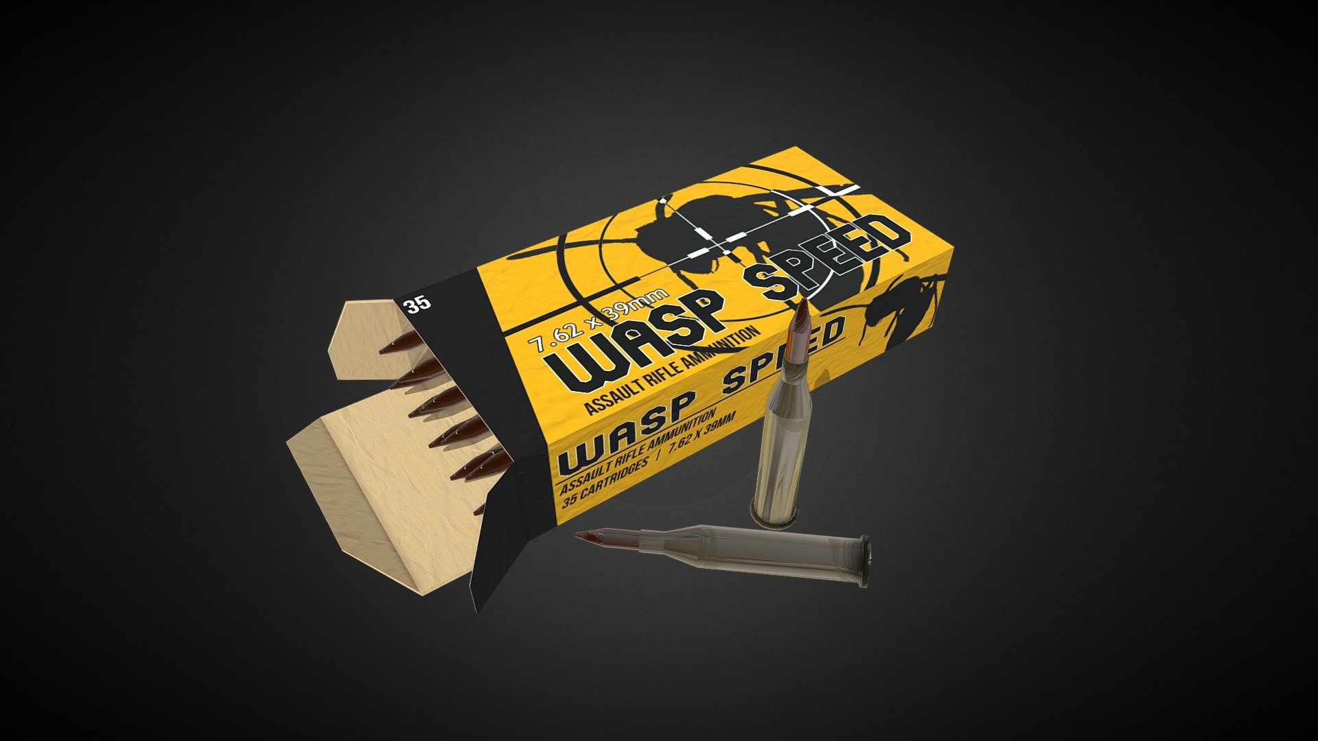 Assault Rifle Ammo Box REMAKE - Download Free 3D model by jsandwich96 ...