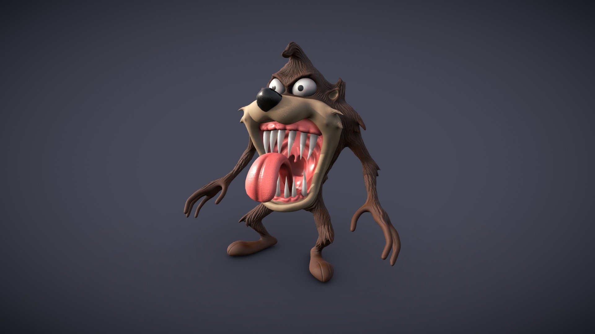 Tazmanian - 3D model by FelipeBotet [0e88e0a] - Sketchfab