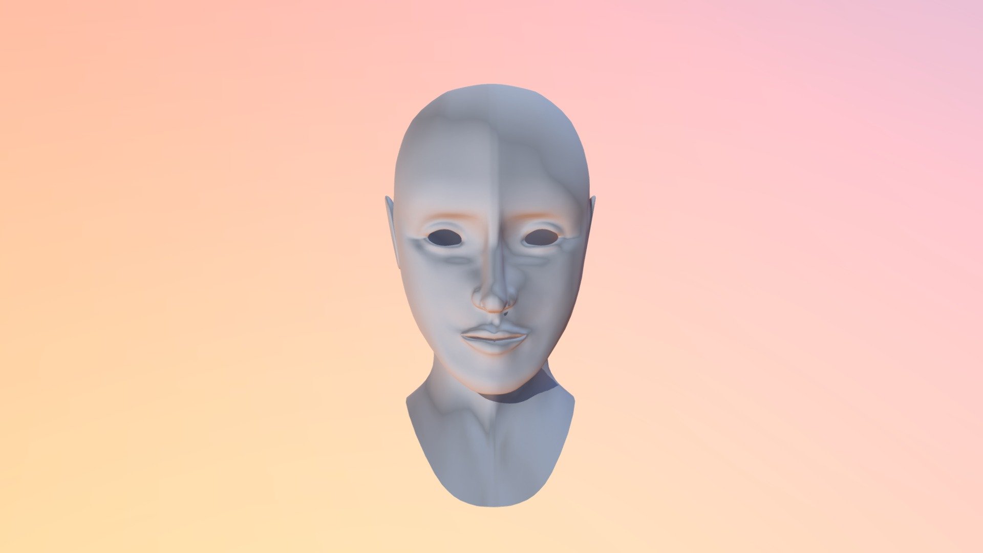face - Download Free 3D model by sthakur [0e8a937] - Sketchfab