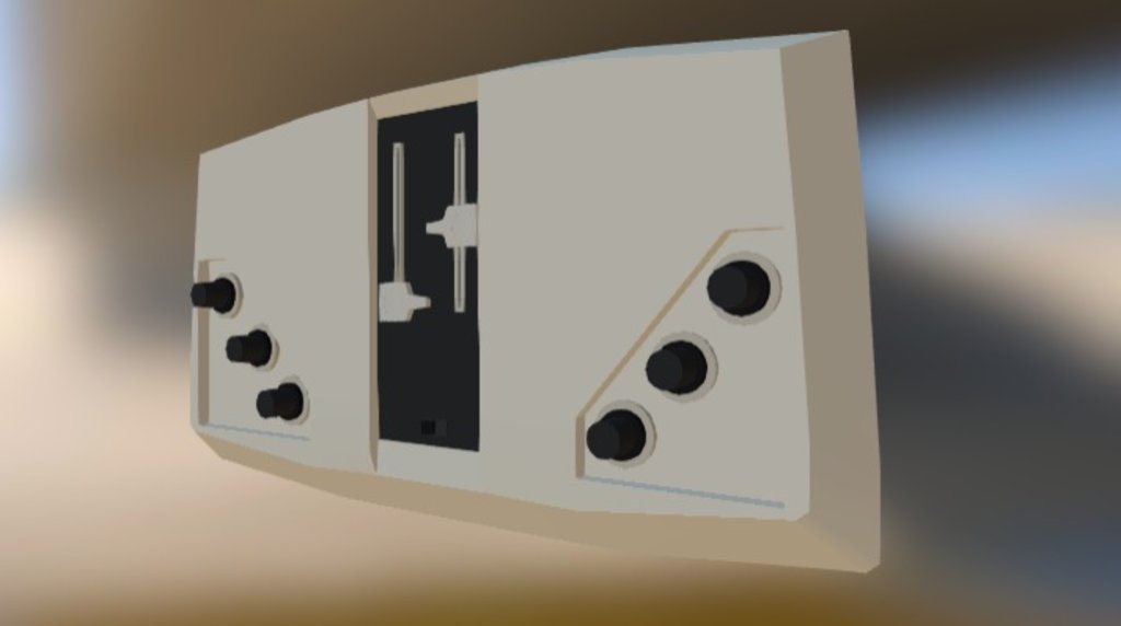 Magnavox Odyssey 200 (LowPoly) - 3D model by Vasco Silva (@kakokun ...