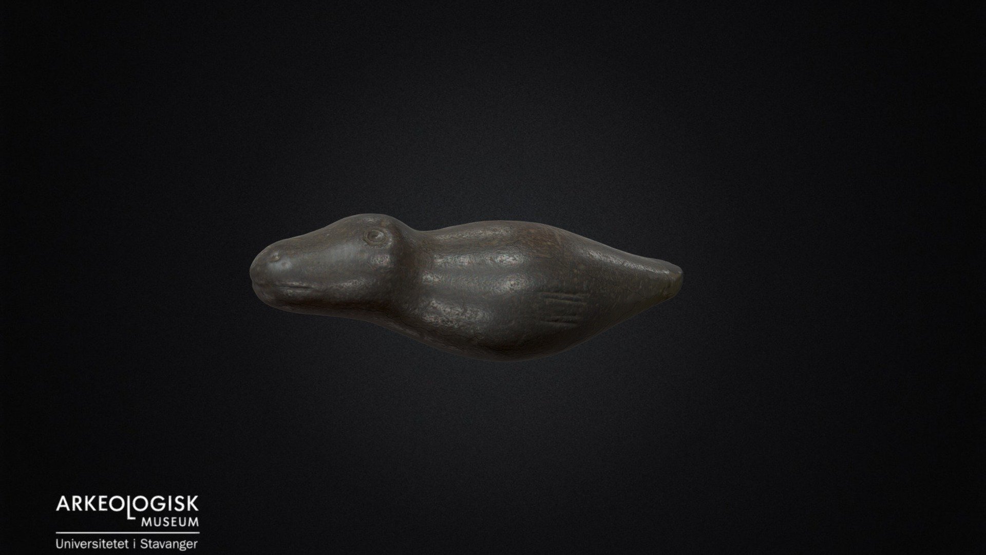 Animal figurine depicting a seel. - Download Free 3D model by ...