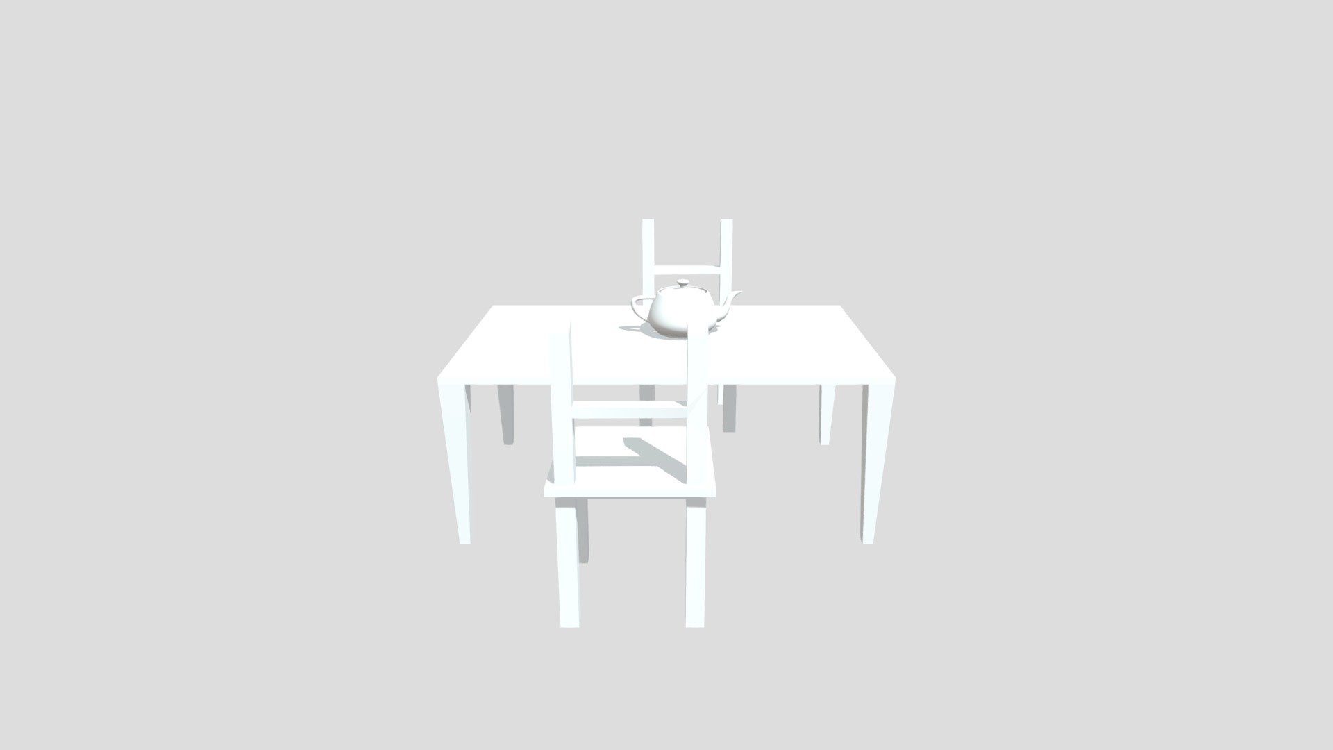 table and chair finished - 3D model by ChloeUceda [0e8dff6] - Sketchfab