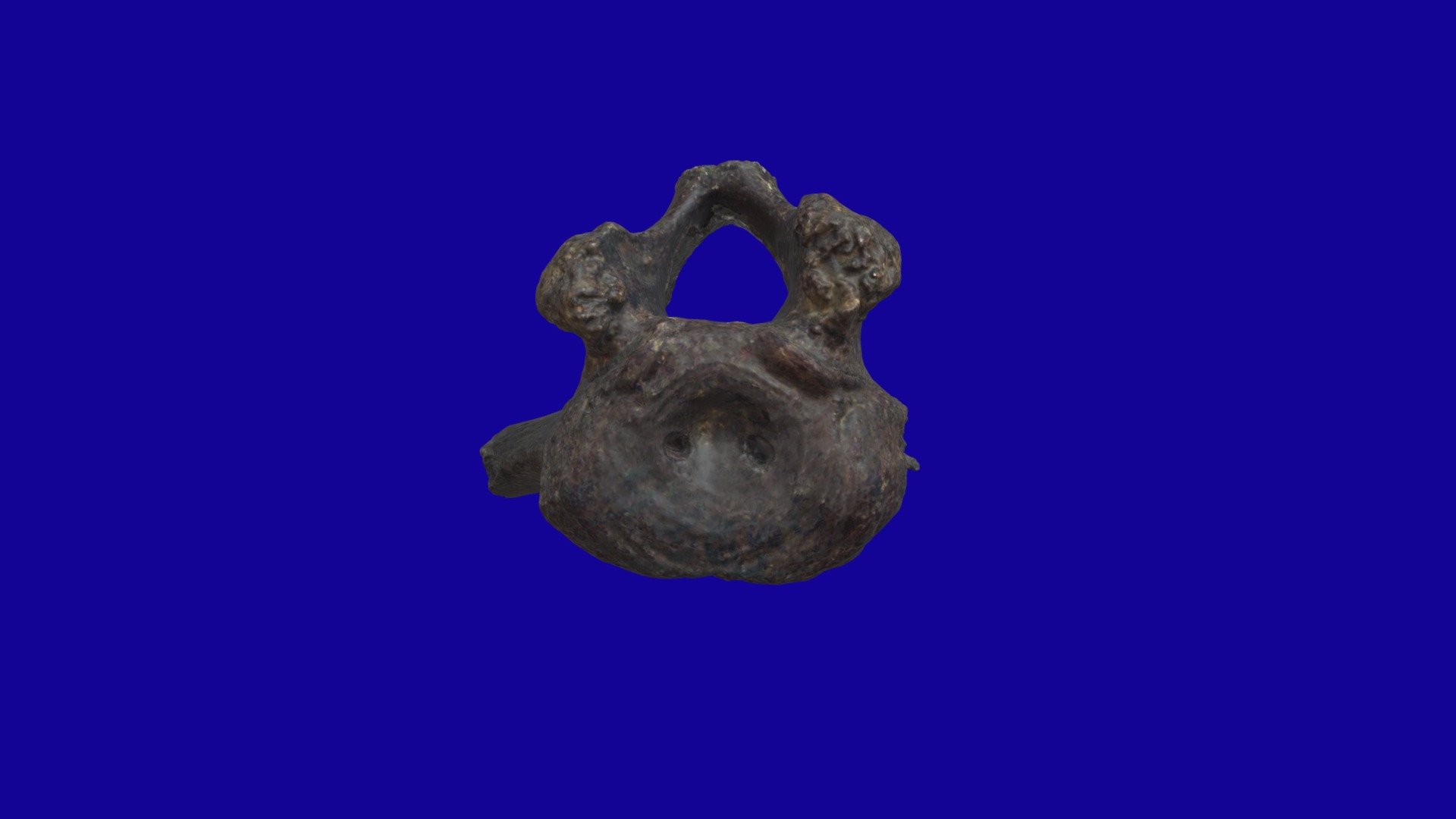 Mastodon vertebra (VCU_3D_7642) - Download Free 3D model by Virtual ...
