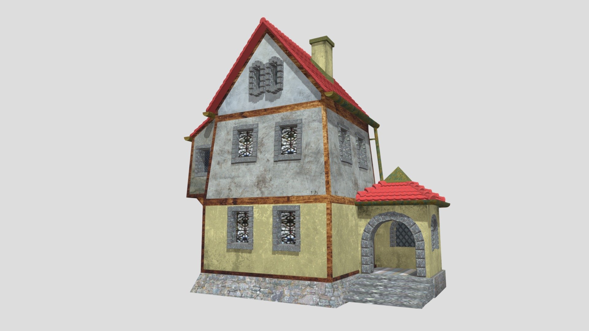 House 003 - Download Free 3D model by gogiart (@agt14032013) [0e8ef47] - Sketchfab