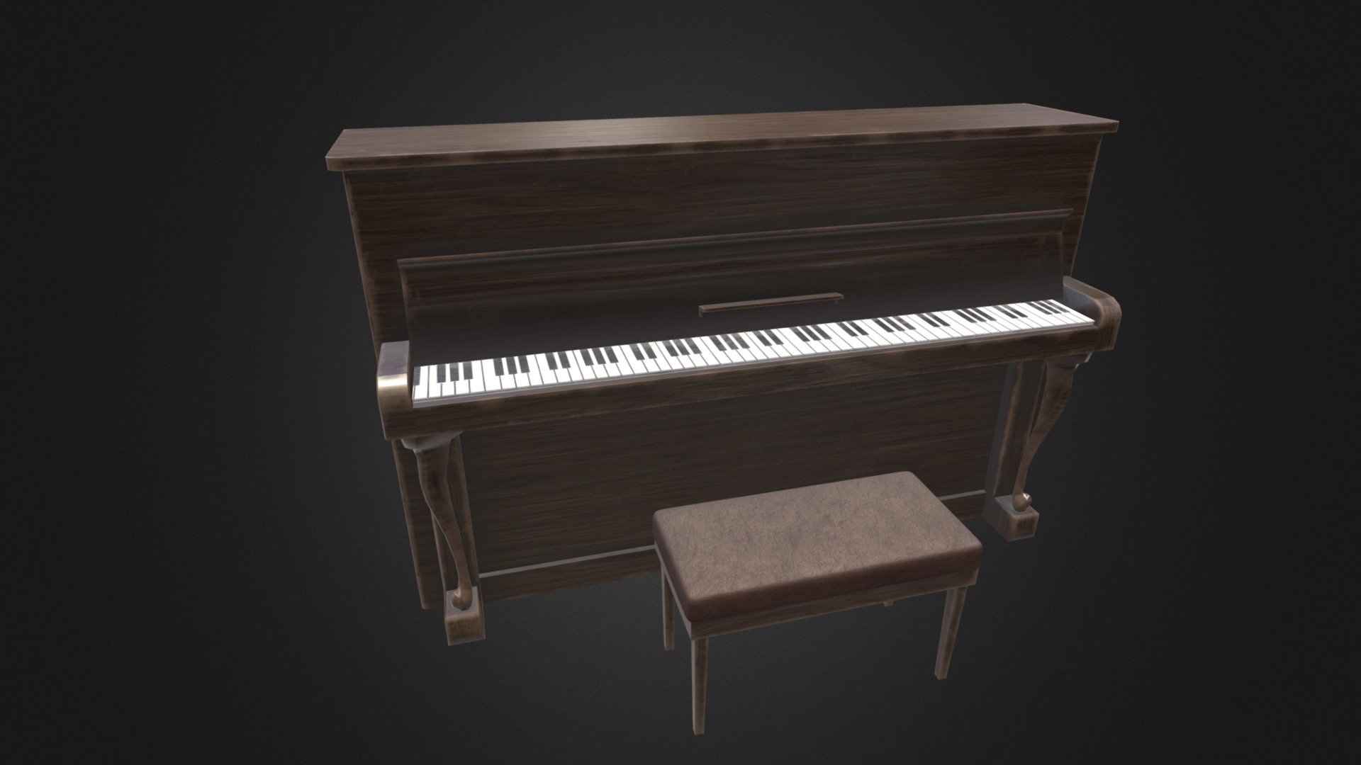 Classic Piano - Buy Royalty Free 3D model by mismeirart [0e8f2a9 ...
