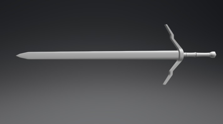 Simple_Sword - 3D model by EL_MANGON2608 [0e8f861] - Sketchfab
