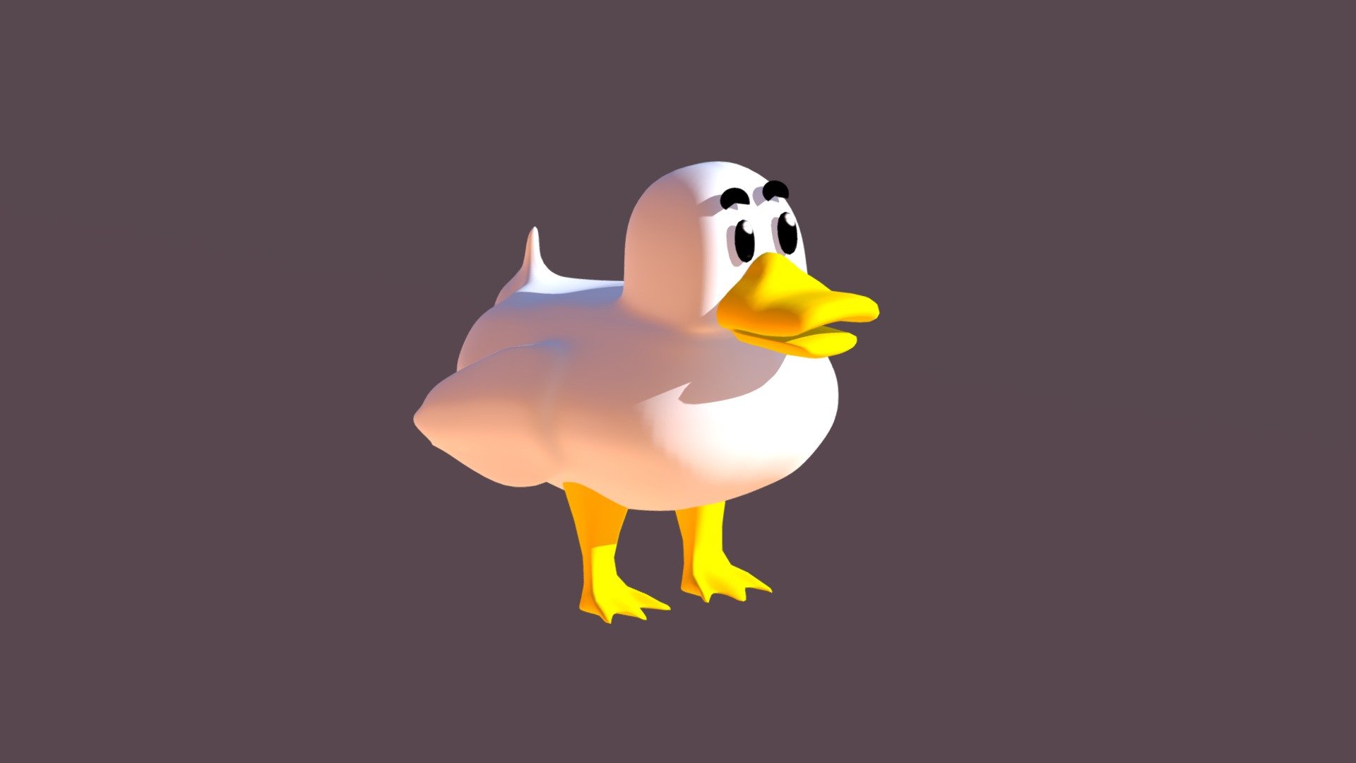 Duck - Download Free 3D model by JustXuweun (@Justjuaum) [0e90199 ...
