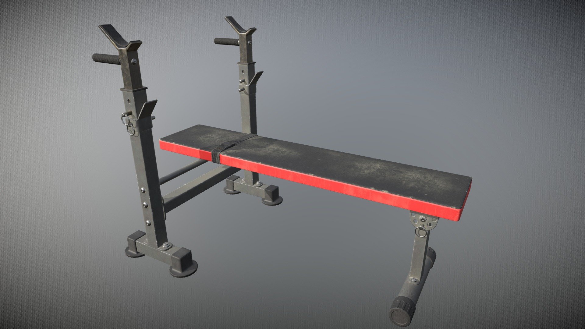 Workout Bench - 3D model by Piotr Świerczyński (@Domperignome) [0e909d2 ...