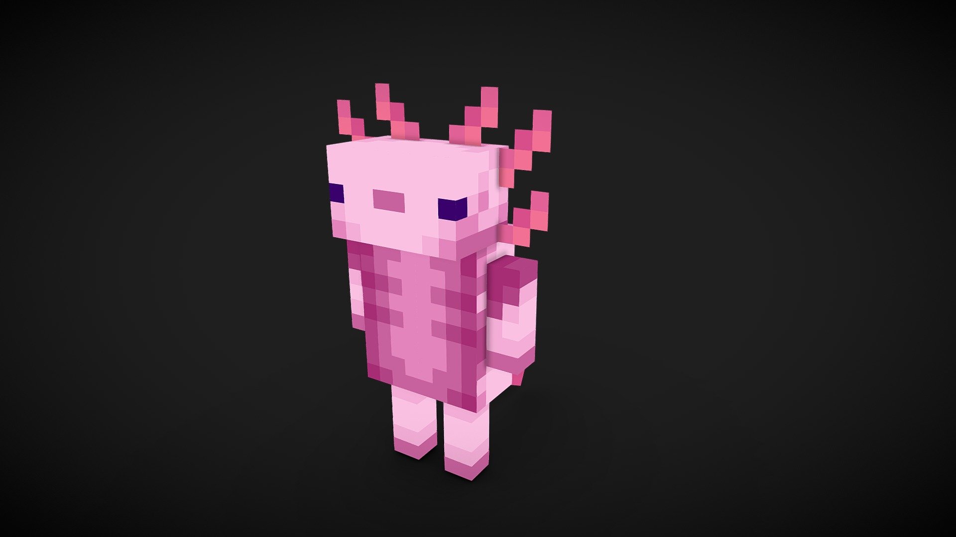 Villager - Axolotl - 3D model by lycei [0e9133a] - Sketchfab