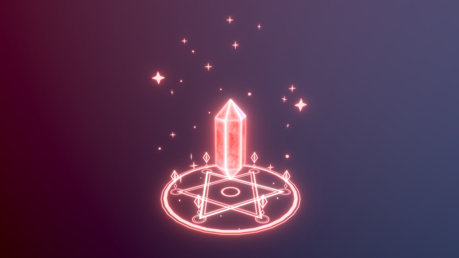 Magic Crystal Animated - Buy Royalty Free 3D model by tran.ha.anh.thu ...