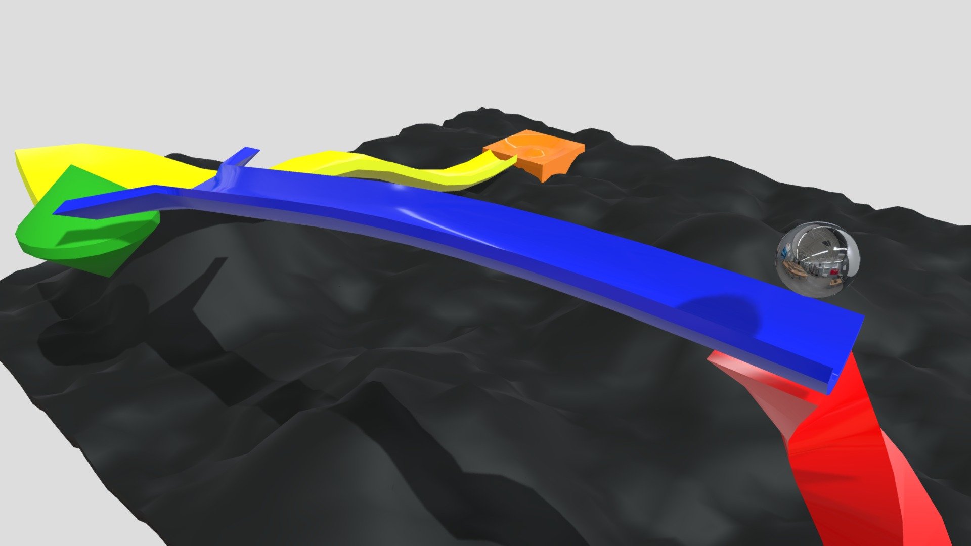 marbleTrack - Download Free 3D model by ebingamse [0e945e3] - Sketchfab