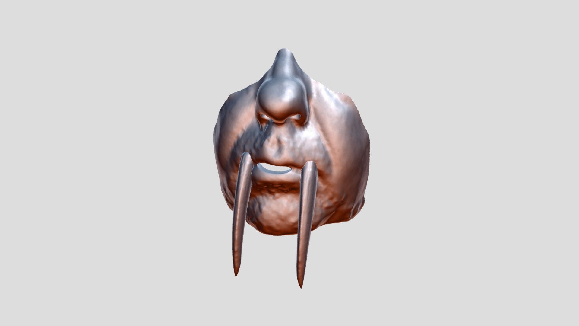 Mean's Mask With Saberteeth - 3D model by Virtual Curation Lab ...