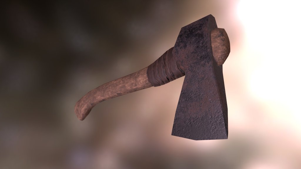 Hatchet - 3D model by fov [0e96064] - Sketchfab