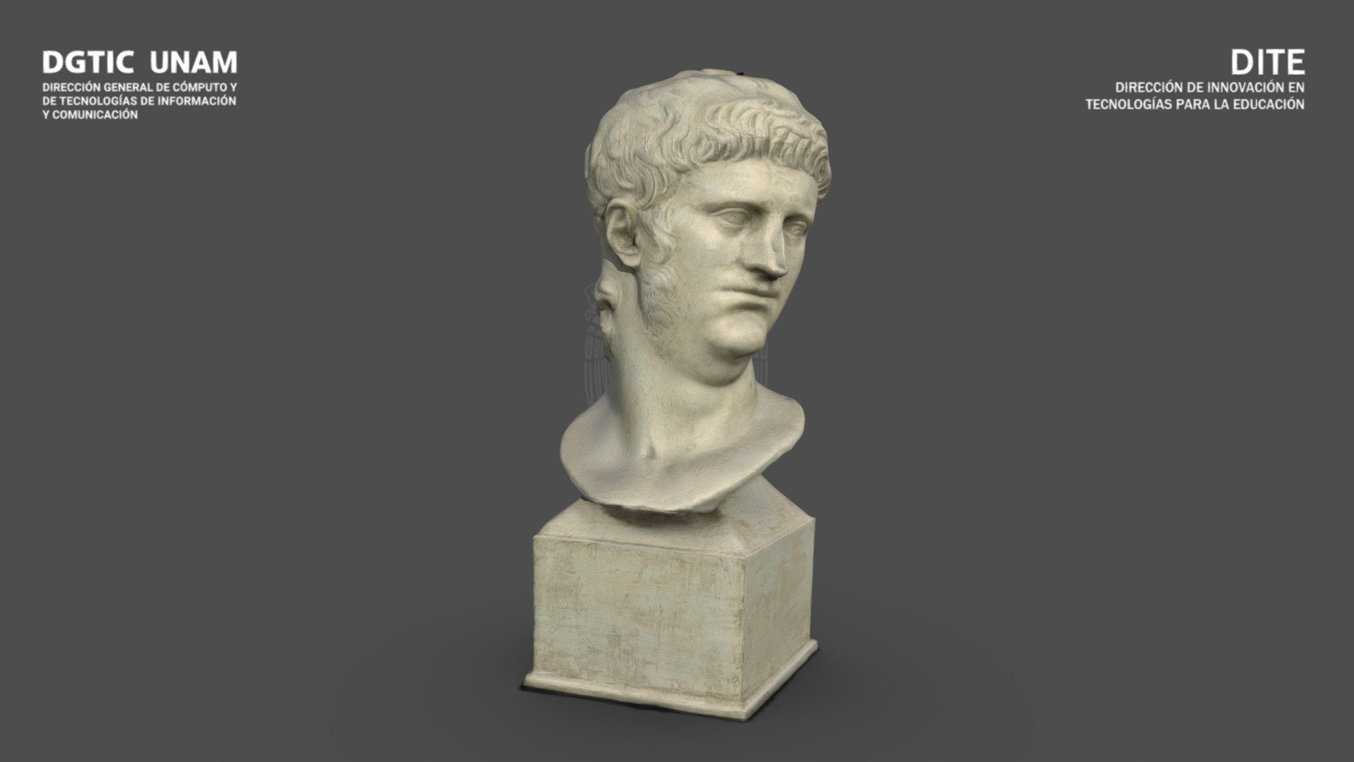 Cabeza de Nerón - 3D model by UNAM | DGTIC | DITE | DRDE (@DRDE_UNAM ...