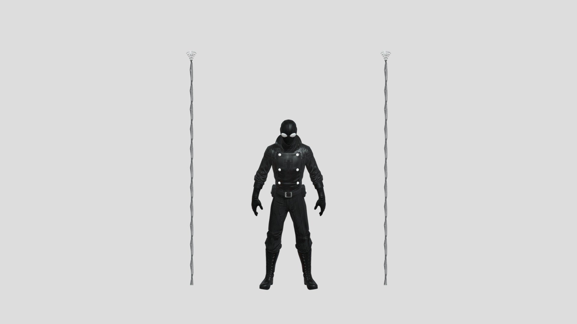 Spider-Man Noir - 3D model by gabrieel22 [0e980d9] - Sketchfab