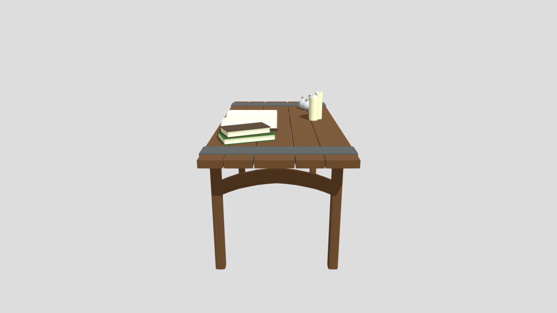 Fantasy Alchemist Desk - 3D model by TReid97 [0e98773] - Sketchfab