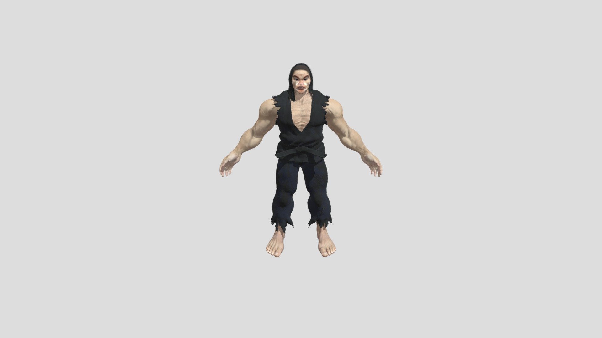 Musashi Miyamoto - Download Free 3D model by Autistic Badass Conceptual ...