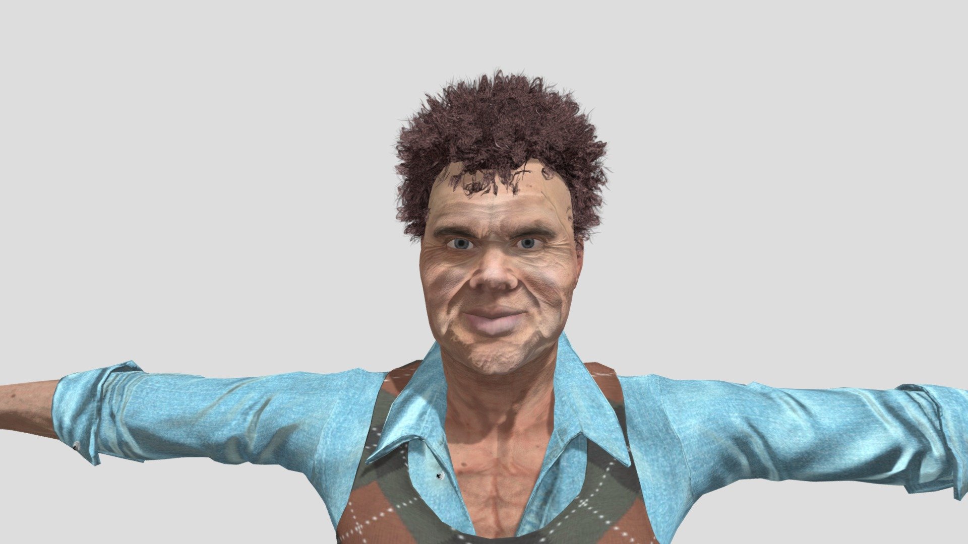 Dale Doback John C Reilly - Download Free 3D model by Autistic Badass ...