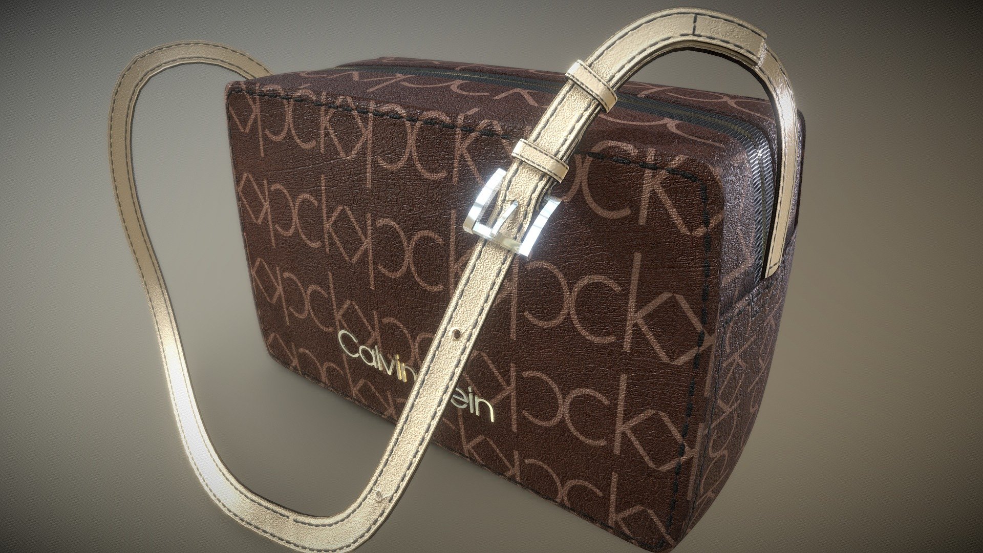 ck crossbody bag - 3D model by hamid.vfx [0e9c3b2] - Sketchfab