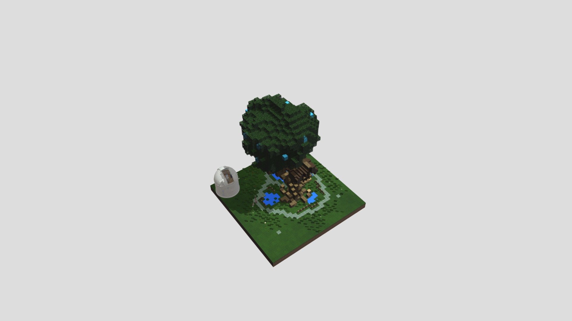minecraft - 3D model by abroor13 [0e9dc7e] - Sketchfab