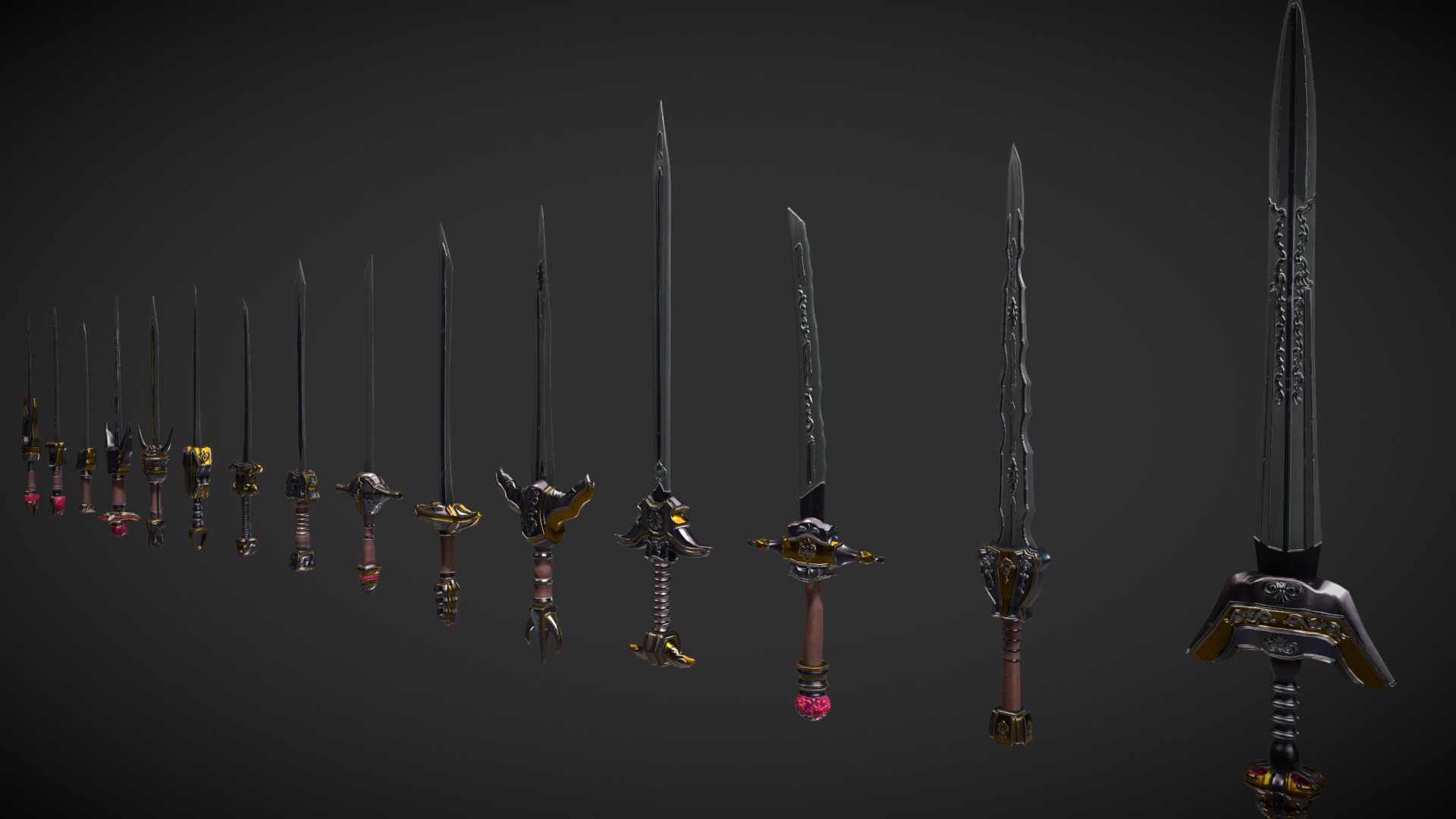 Modular Blades Emporium Part 2 - 3D model by Adam Várkonyi (@T4rk ...