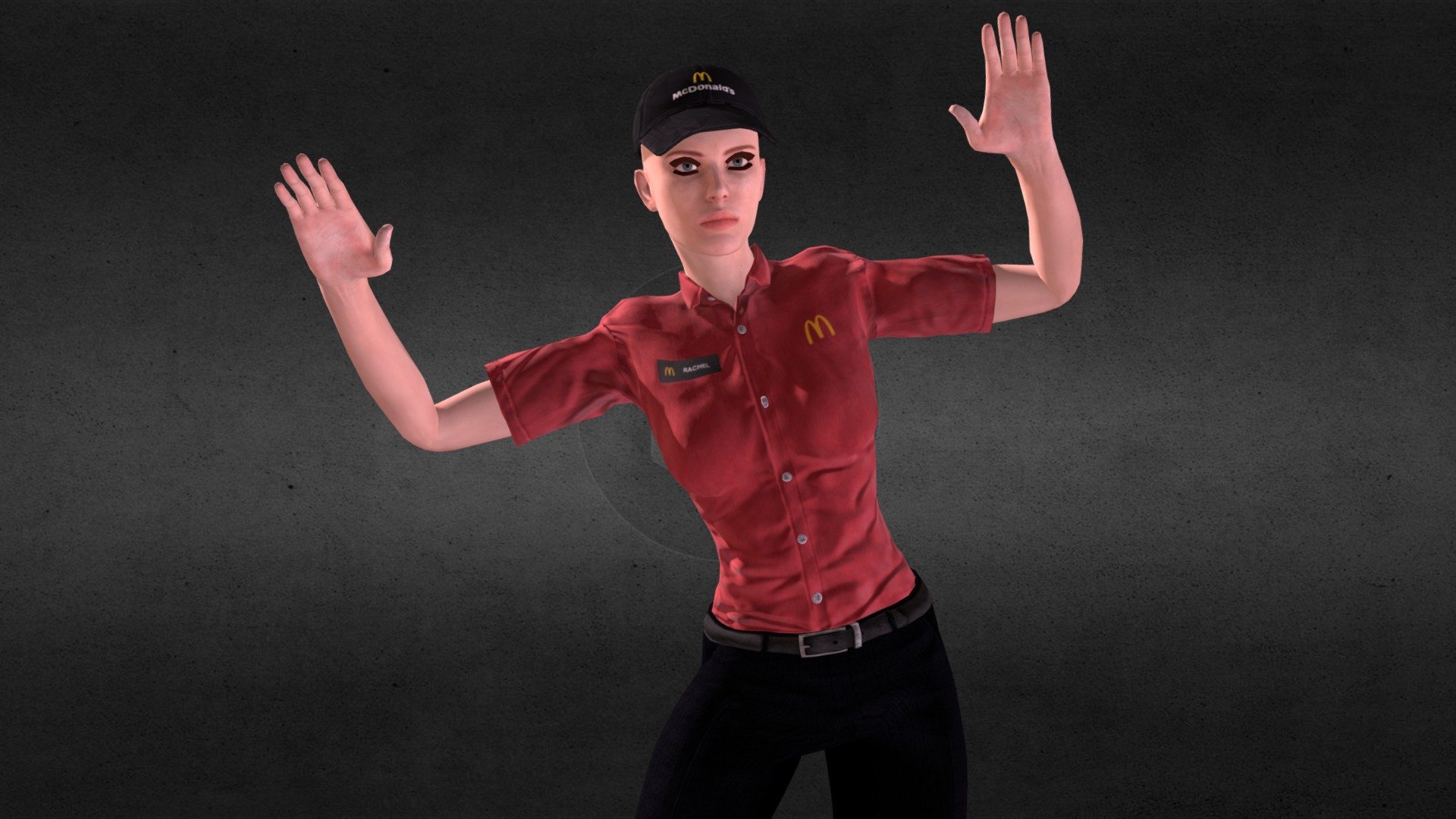 Mac Girl - 3D model by MrVr [0e9eb68] - Sketchfab