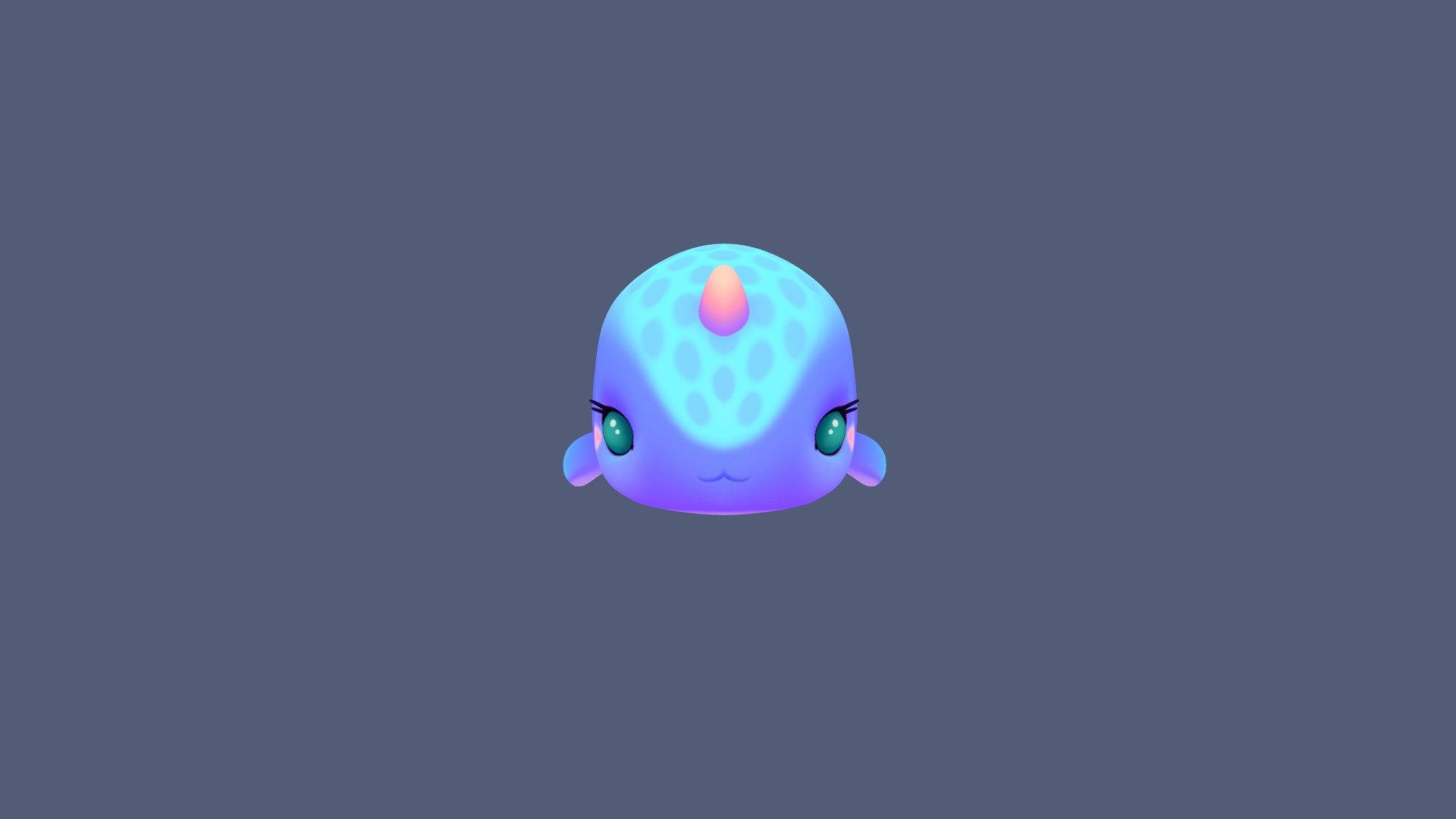 WHALE CHIBI - 3D model by Ro (@ferro304calamum) [0e9fafd] - Sketchfab