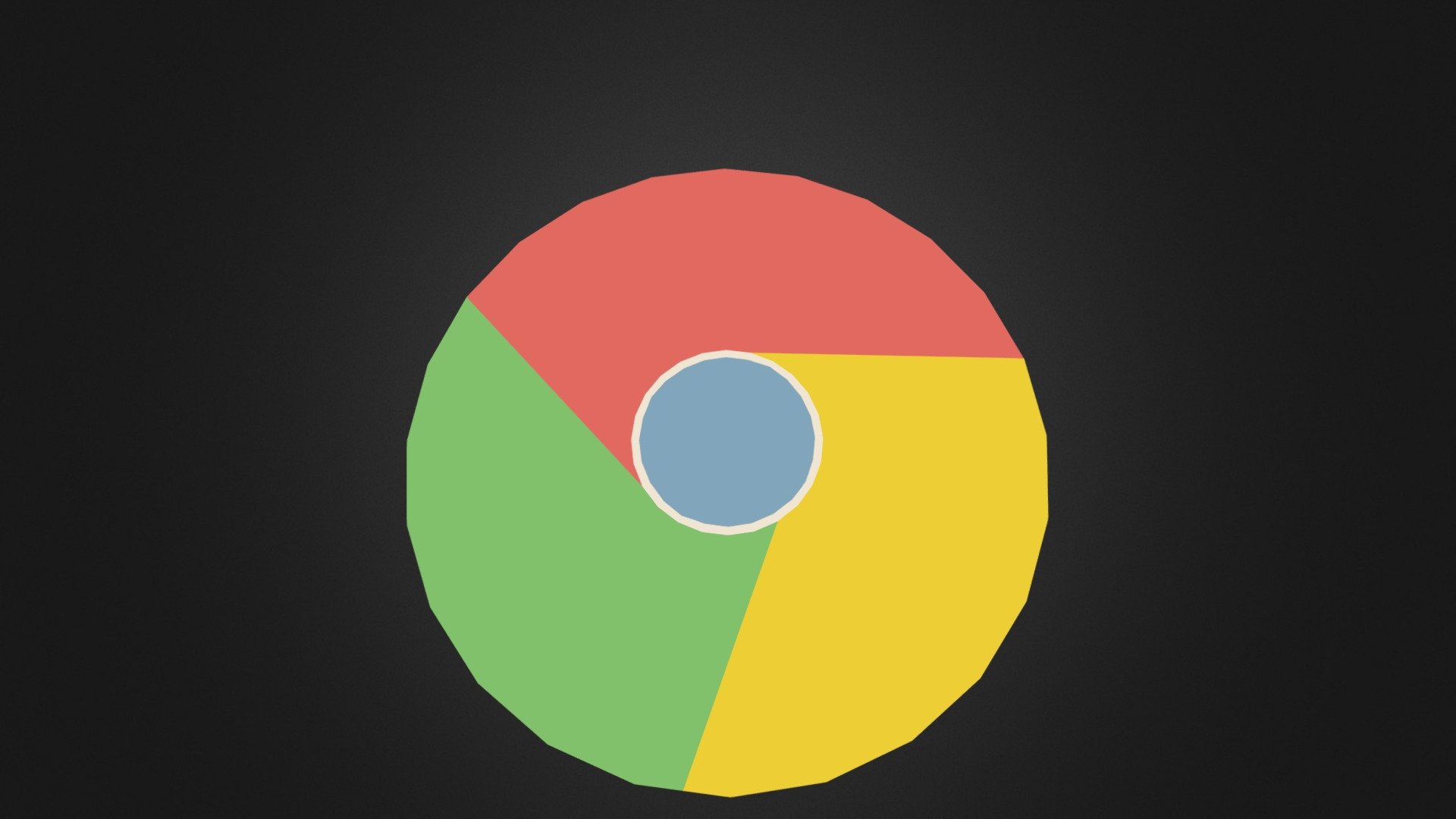 Google Chrome Logo - 3D model by G_Watson [0ea03eb] - Sketchfab