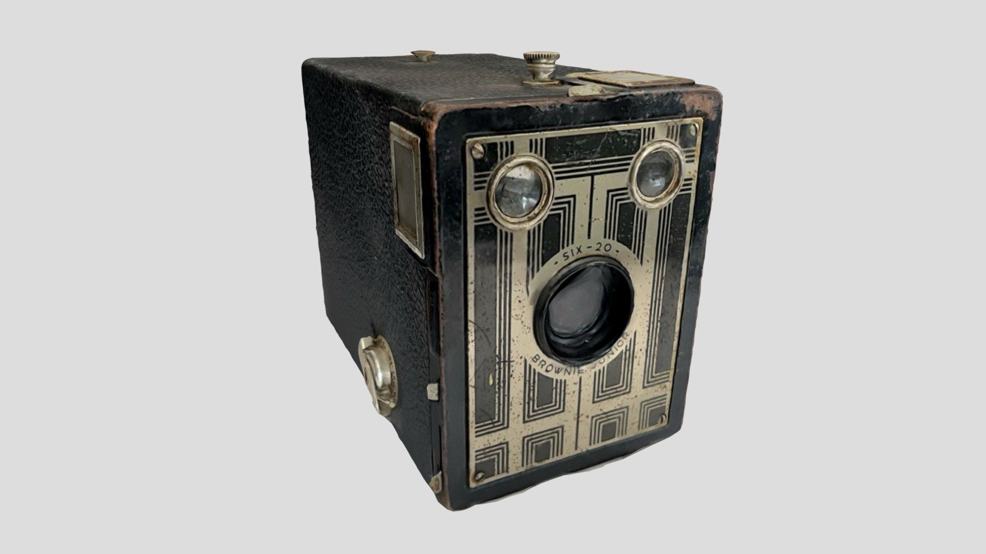 Kodak Brownie Junior Camera - Buy Royalty Free 3D model by jongress ...