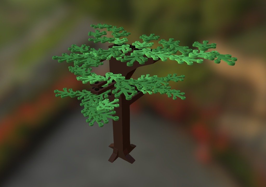 lego tree - 3D model by anwr.odeh [0ea19f5] - Sketchfab