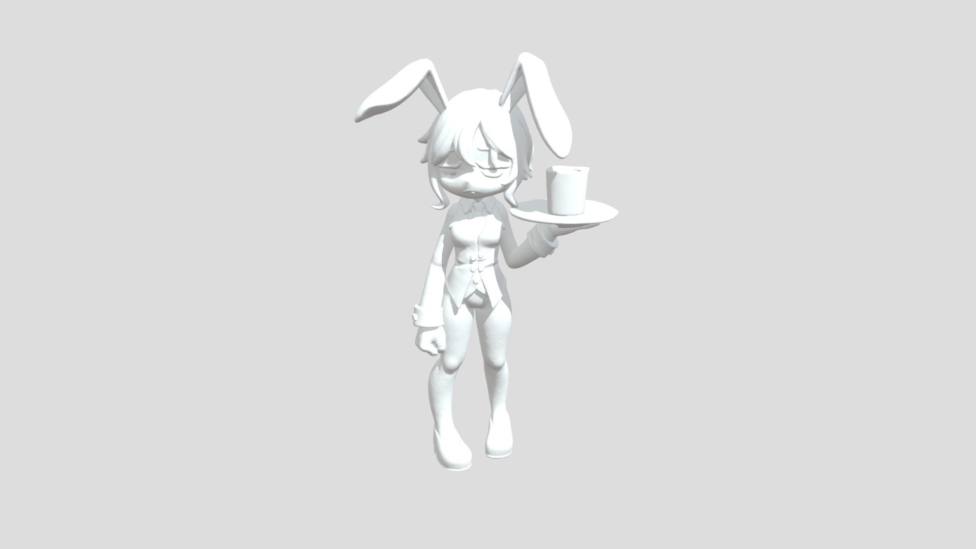 Bunny Butler Ade Nikke Fanart - 3D model by yummiipockii [0ea266a ...
