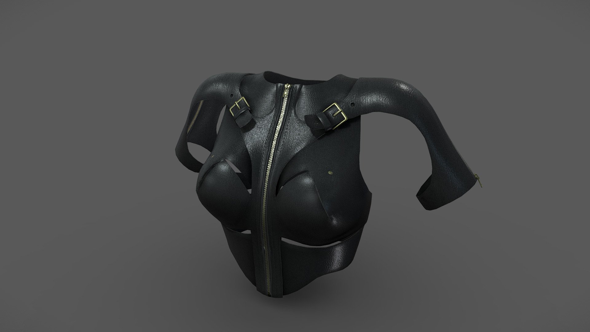 Female Leather Pauldron - Buy Royalty Free 3D model by 3dia [0ea3ce0 ...