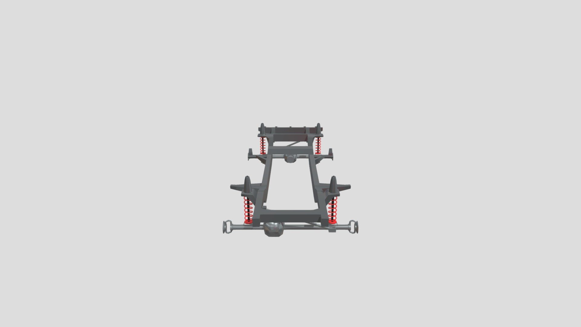 Galvanized Defender 90 Frame - Download Free 3D model by ...