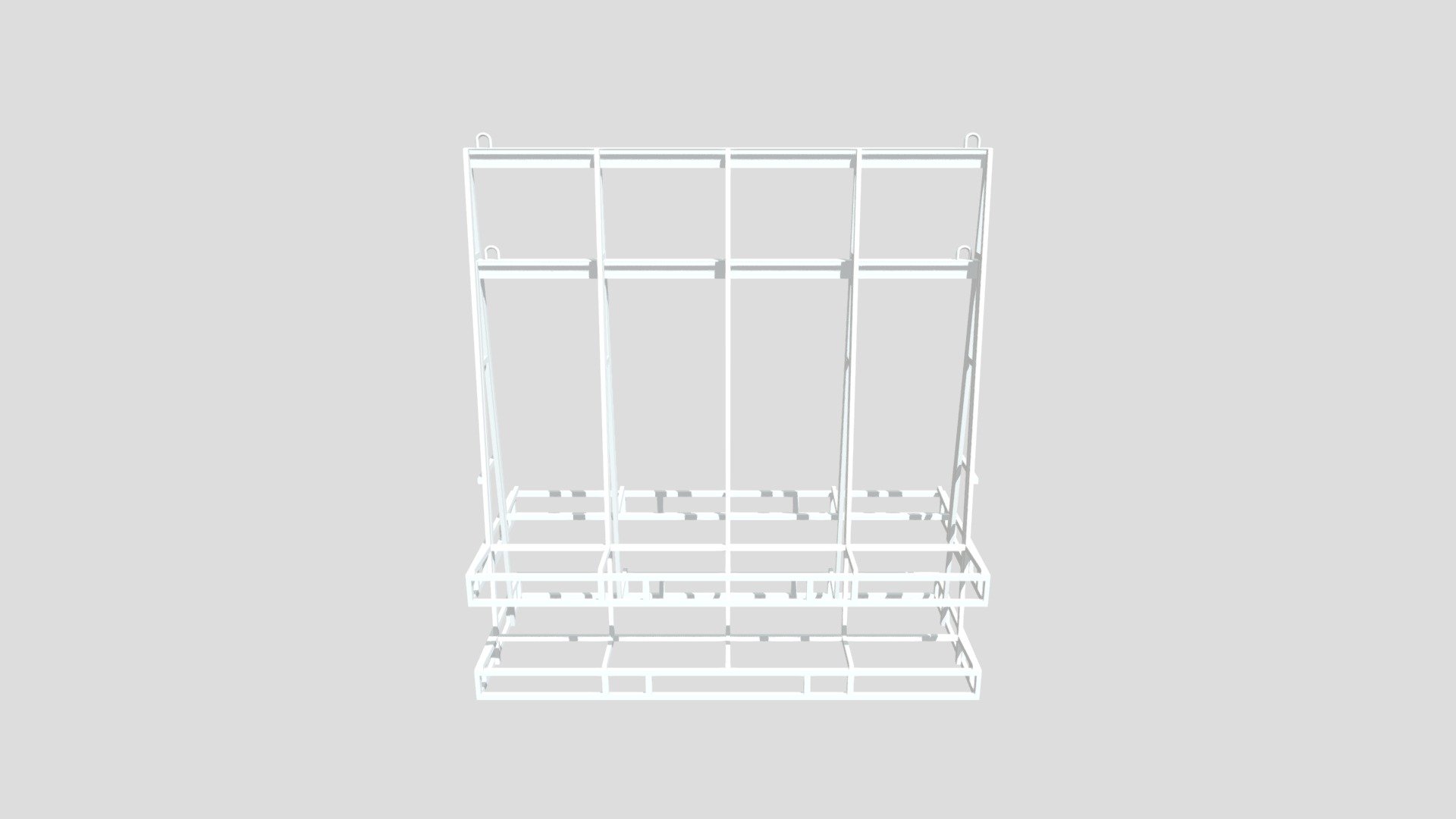 Glass Rack 3D New - 3D model by Divyash Agrawal (@dagrawal) [0ea59fc ...