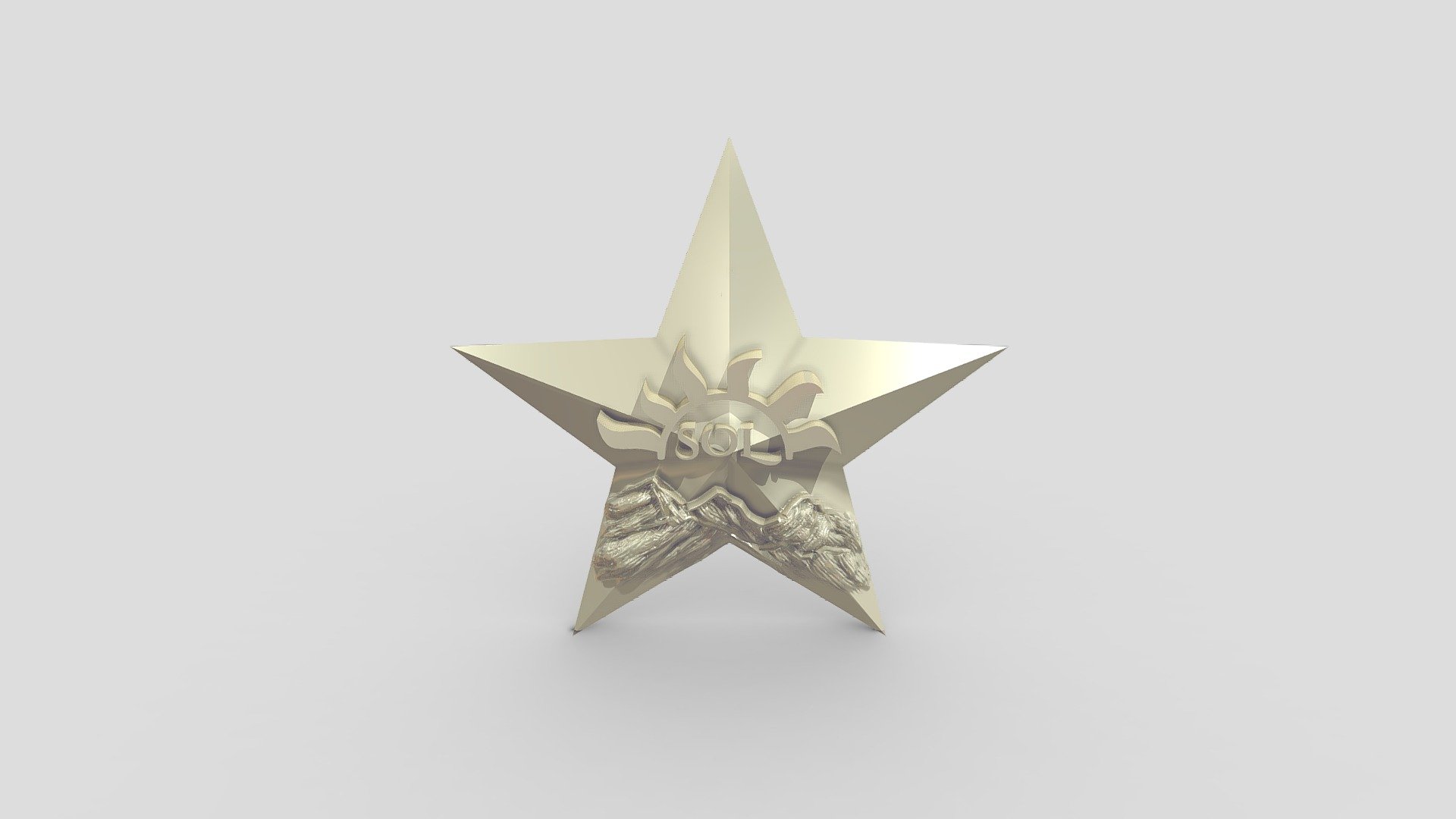 Star Pendant - 3D model by apriljewelrydesign [0ea7942] - Sketchfab