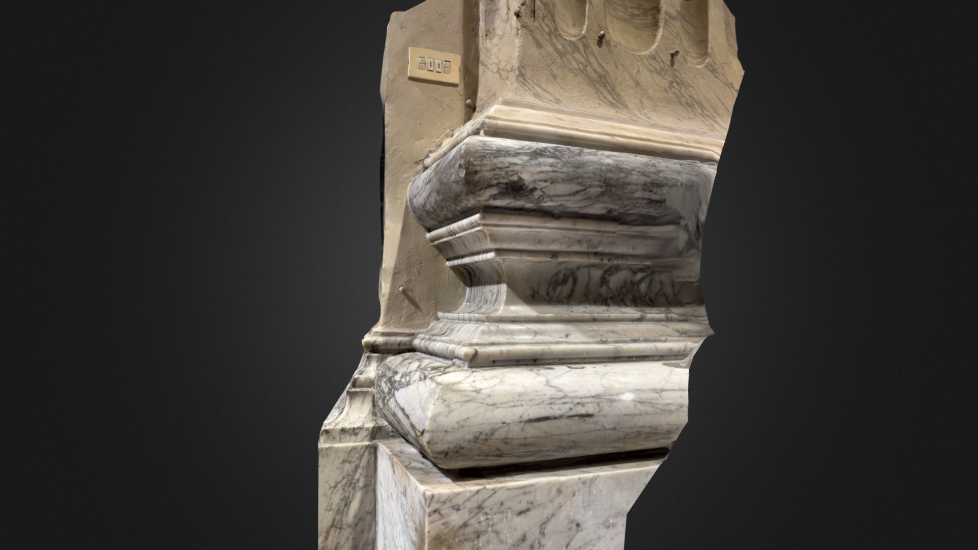 Pilaster plinth - Saint John Lateran - Download Free 3D model by ...
