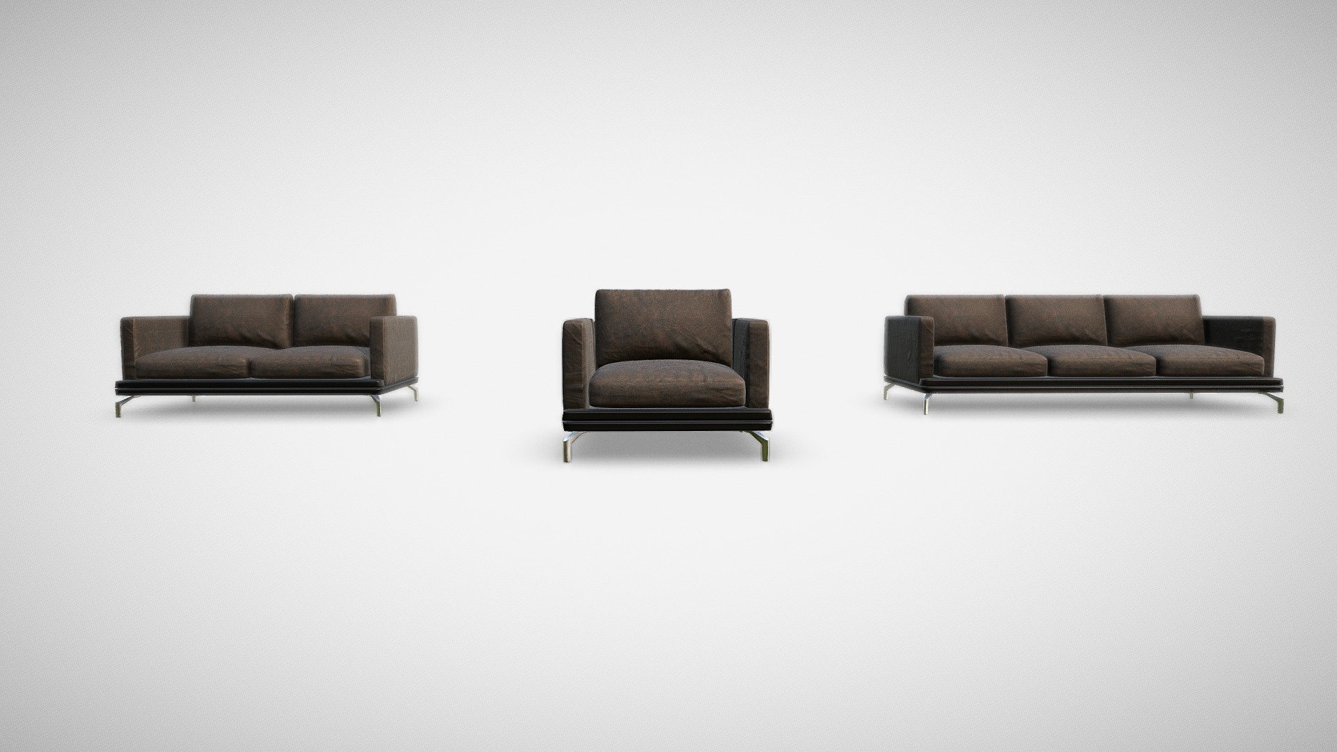 Sofa Model Pack #1 VR | Game-Ready - Buy Royalty Free 3D model by ...