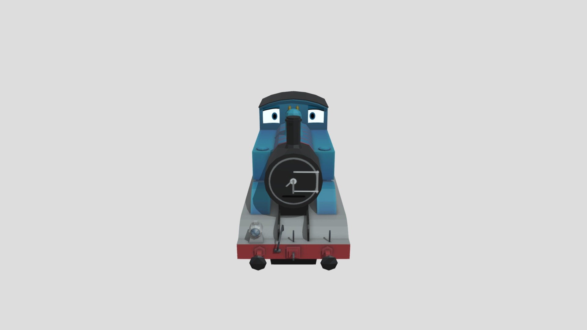 Thomas (Cars style) - 3D model by gyorgio2008 [0eaae47] - Sketchfab