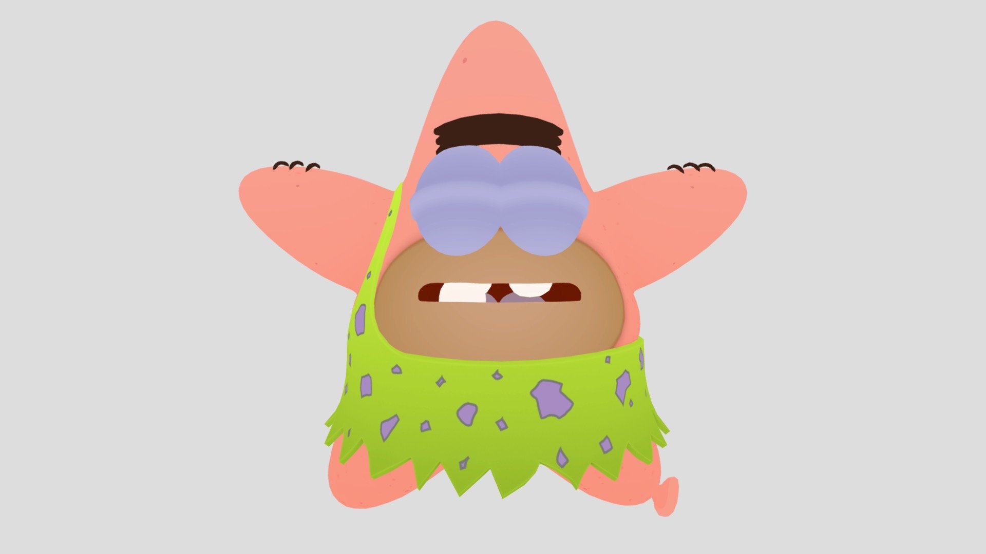 Cosmic Shake Patrick Prehistoric - 3D model by Sajin Mickey Firey fan ...