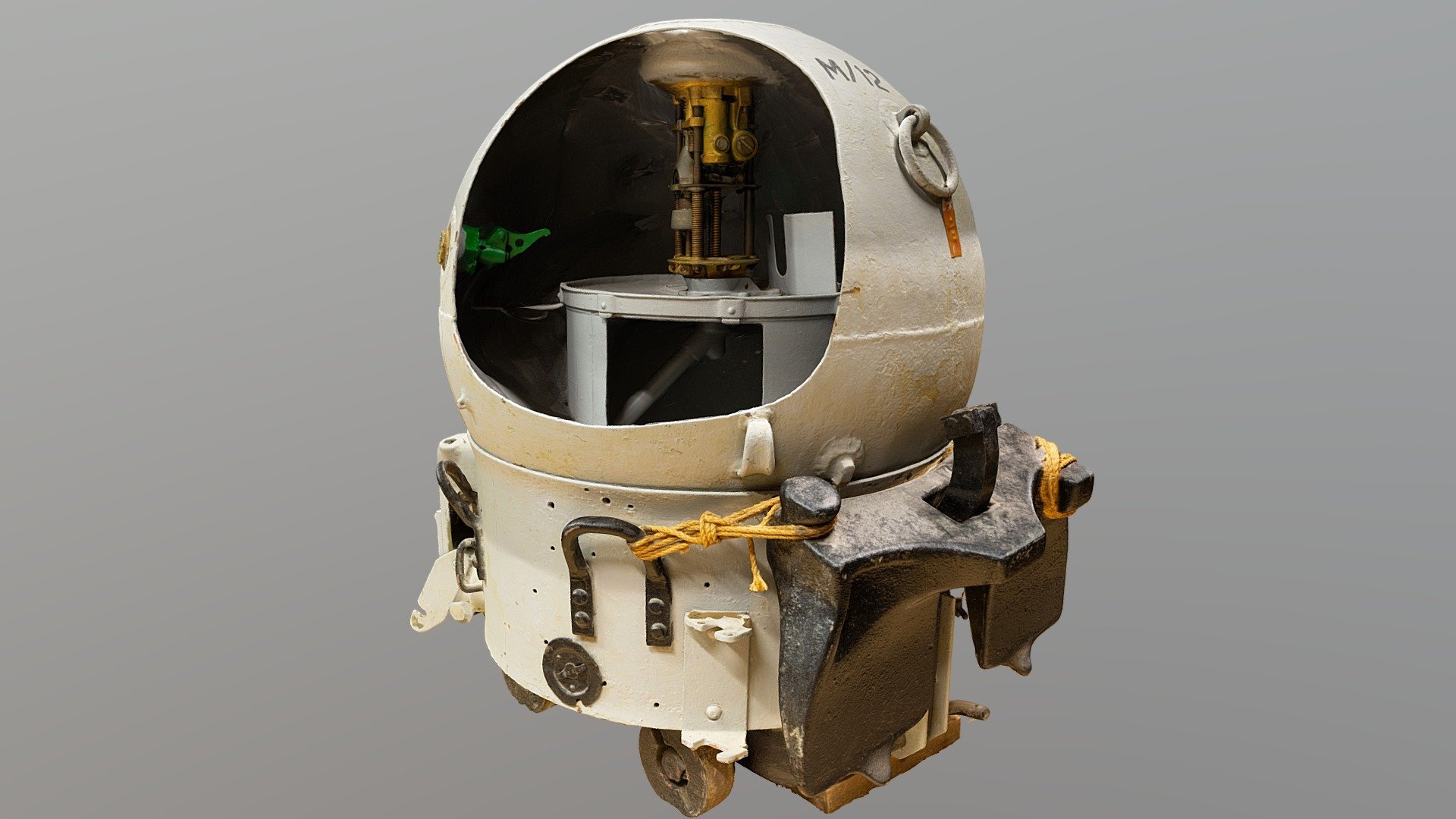 HIGH Venäläinen M/12 miina - Russian M/12 Mine - Download Free 3D model ...