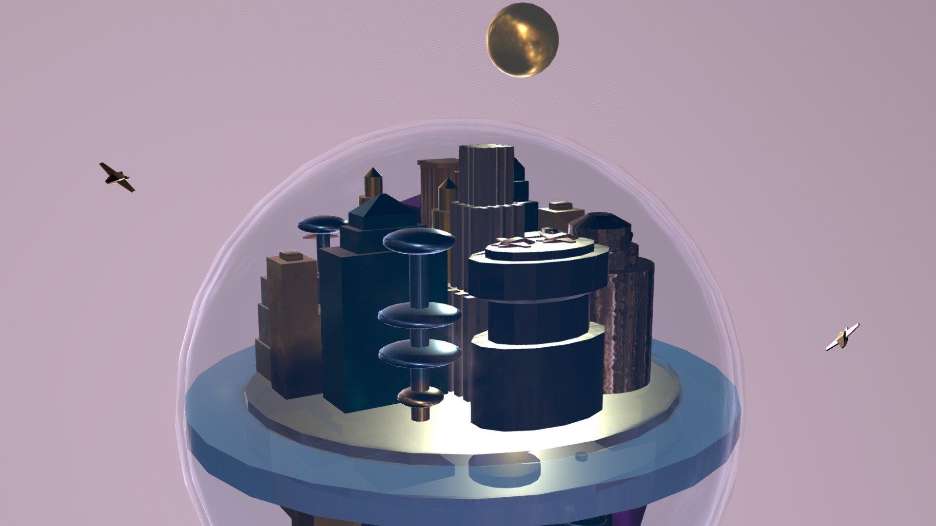 Utopia planet - 3D model by jlj [0eabf5c] - Sketchfab