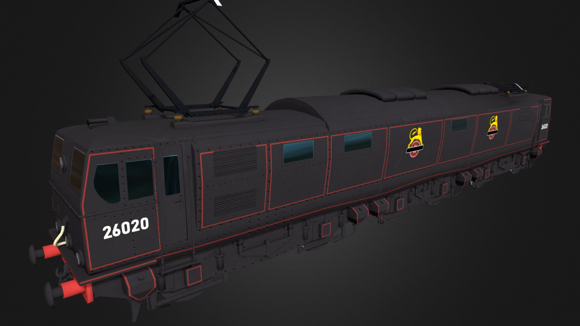 Class 79 EM3 - 3D model by Maartenk [0eacbfd] - Sketchfab
