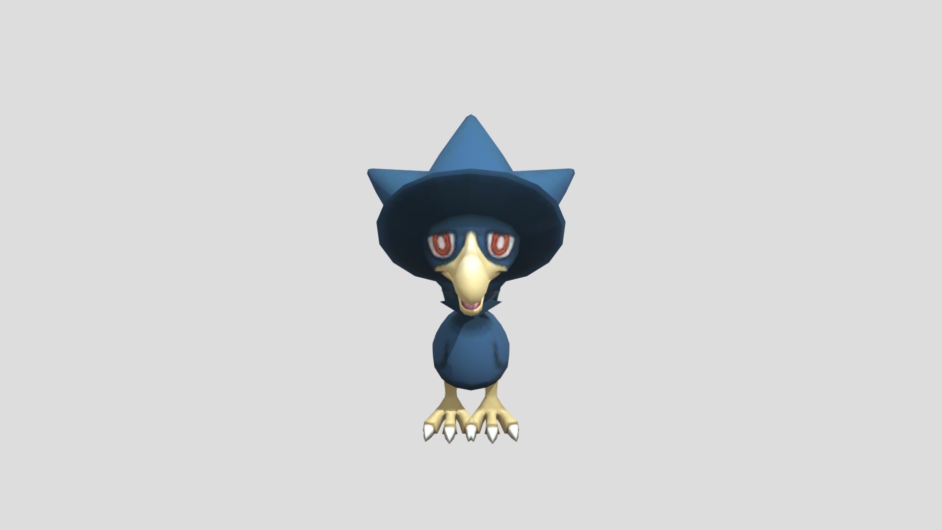 Murkrow - Download Free 3D model by nguyenlouis32 [0ead5dd] - Sketchfab