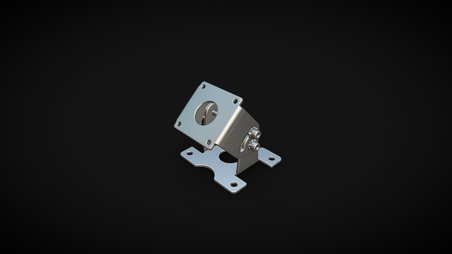 Bracket | Pro HD - Buy Royalty Free 3D model by MAD CAD LTD (@madcadltd) [0eb1428] - Sketchfab Store