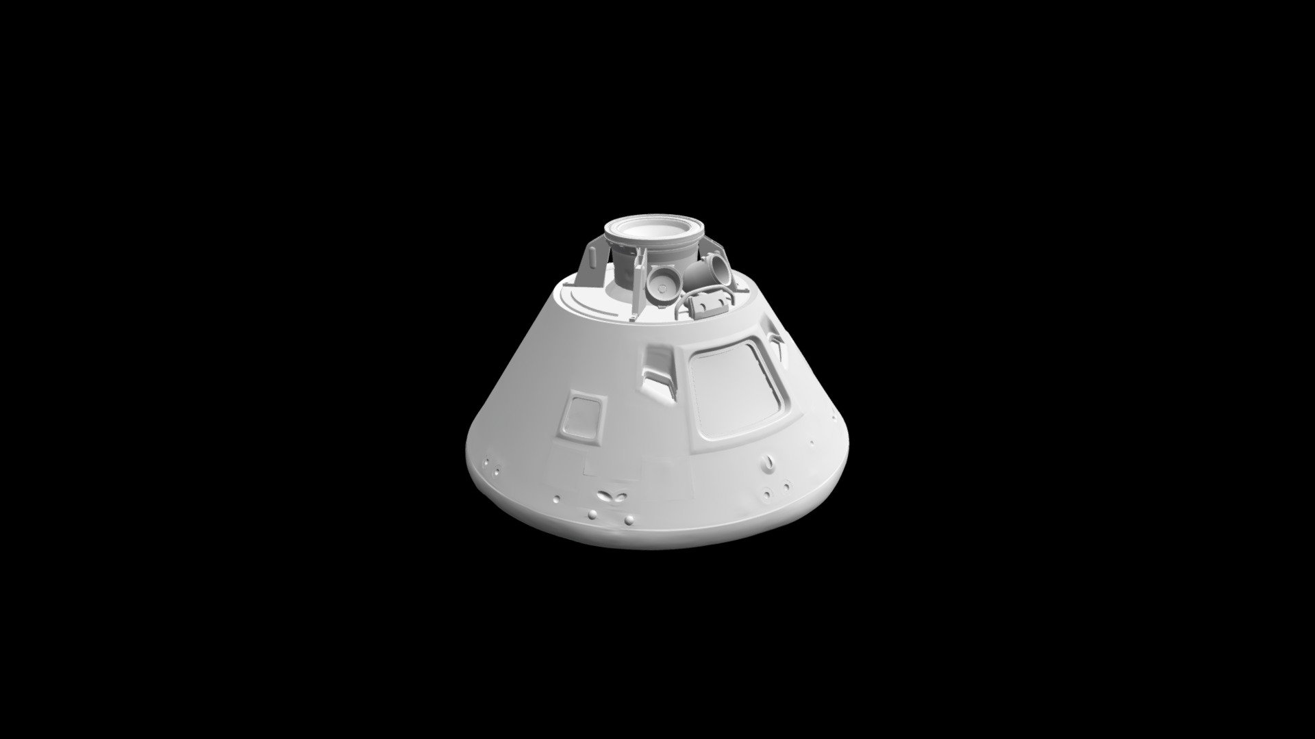 Apollo Command Module - Exterior - mm 1.20 scale - Download Free 3D ...