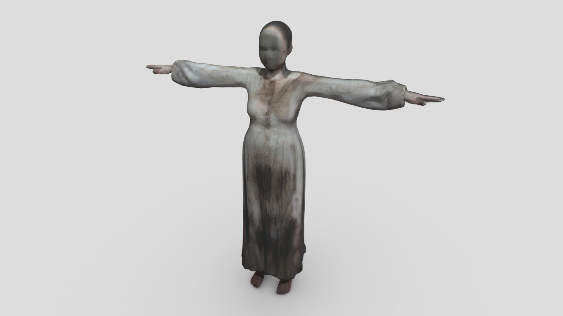 Lisa - P.T. Silent Hills - Download Free 3D model by LR-Scans (@lrscans ...
