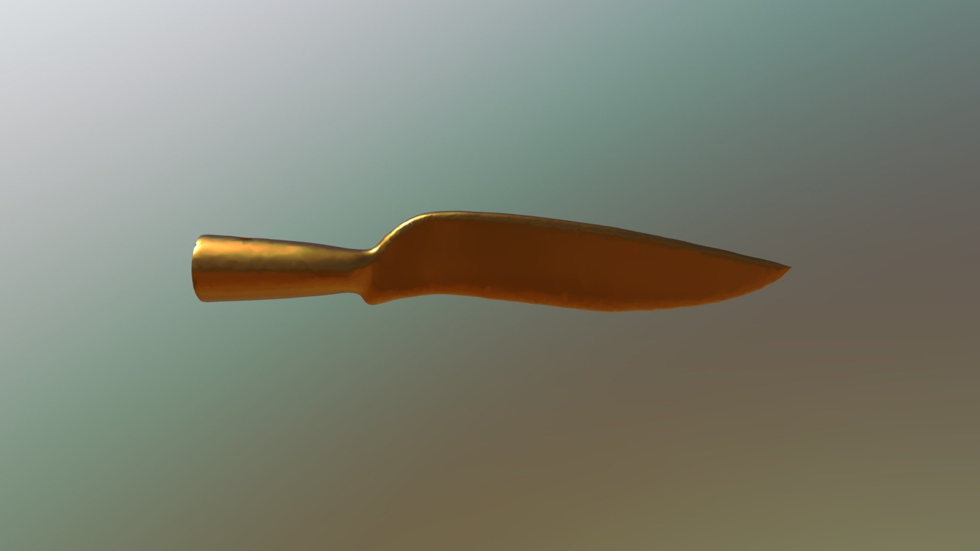Bronze Age Socketed Urnfield Knife from Goor - Buy Royalty Free 3D ...