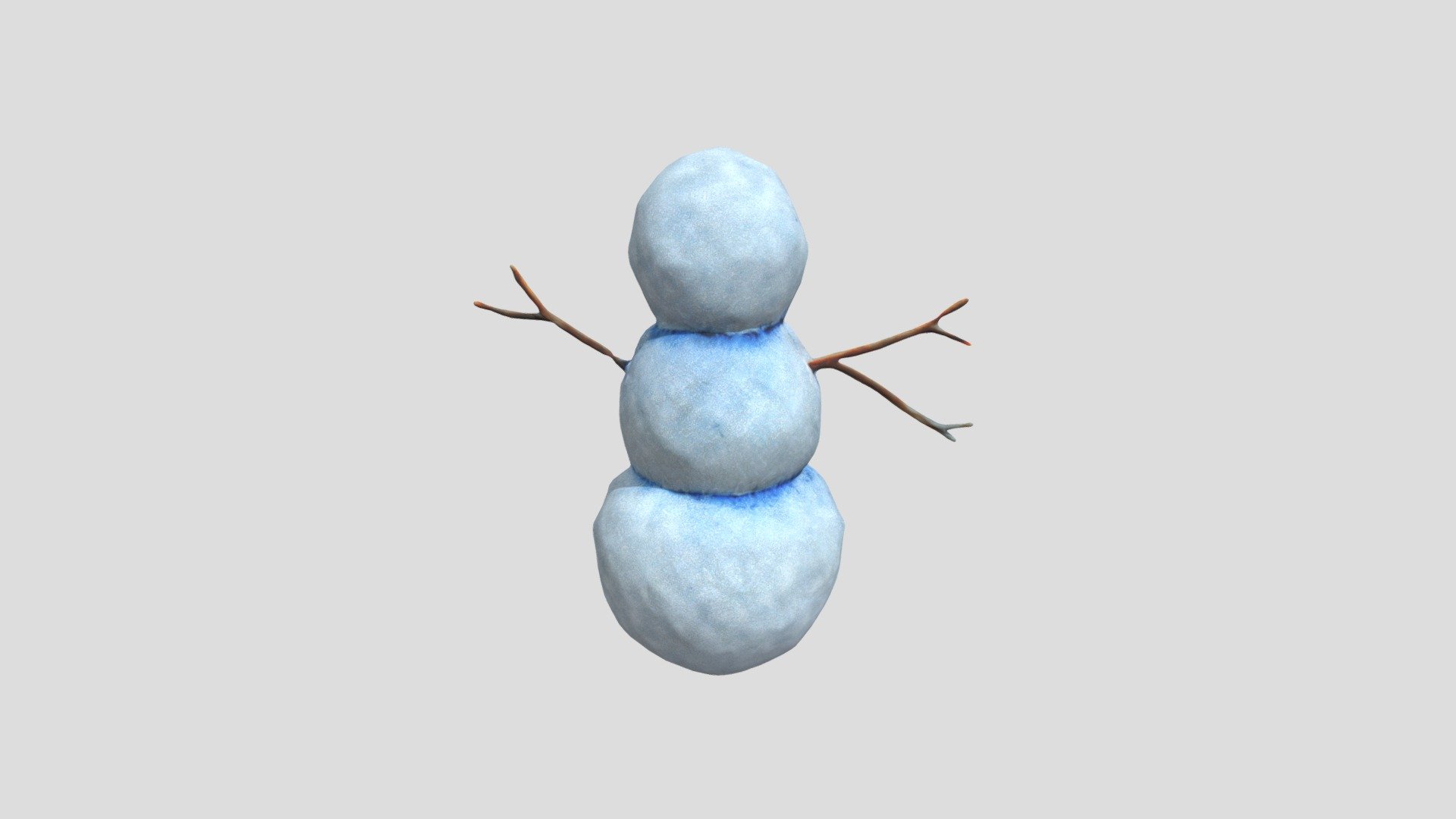 A Snowman L - Download Free 3D model by stefanorivera [0eb5427] - Sketchfab