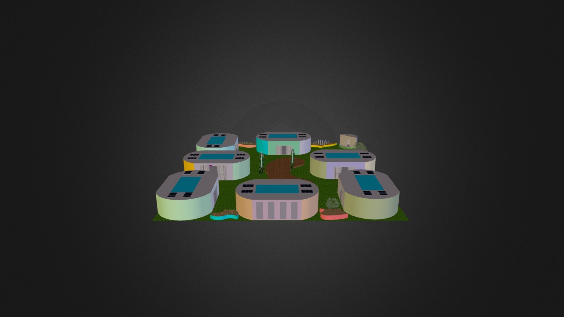 Learning Space-With Vegies and Chooks - 3D model by StefanoZaccari ...