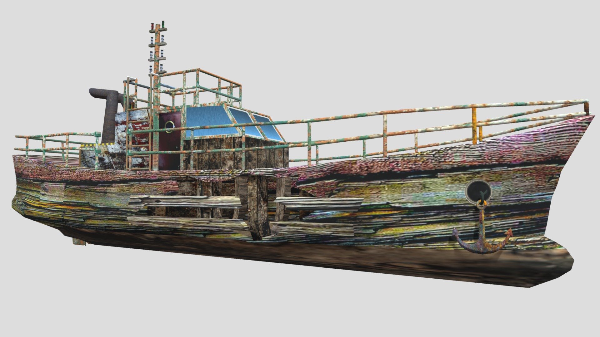 Wreck_01 - Download Free 3D model by gogiart (@agt14032013) [0eb7780 ...